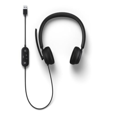 Microsoft Modern USB Headset Commercial Black | Free Shipping