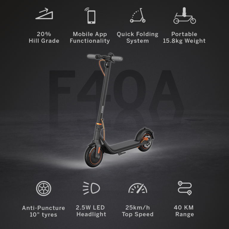Segway-Ninebot Kickscooter F40A - Australian Warehouses