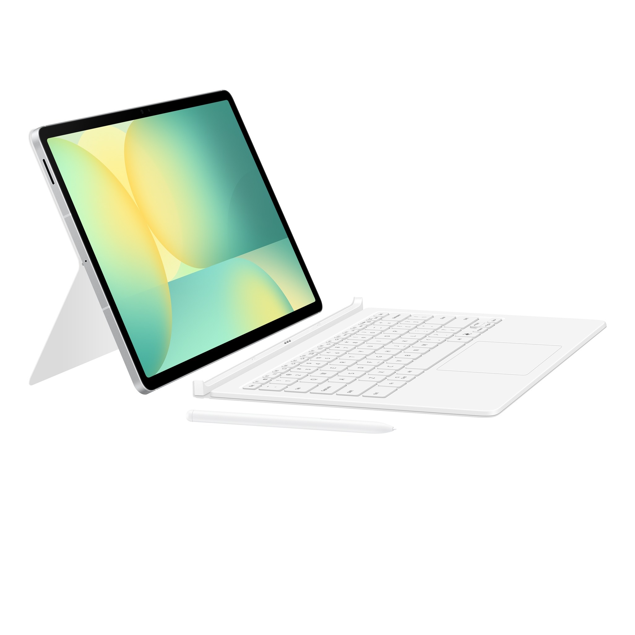 Samsung Galaxy Tab S10 FE+ Book Cover Keyboard with Trackpad - White(EF ...
