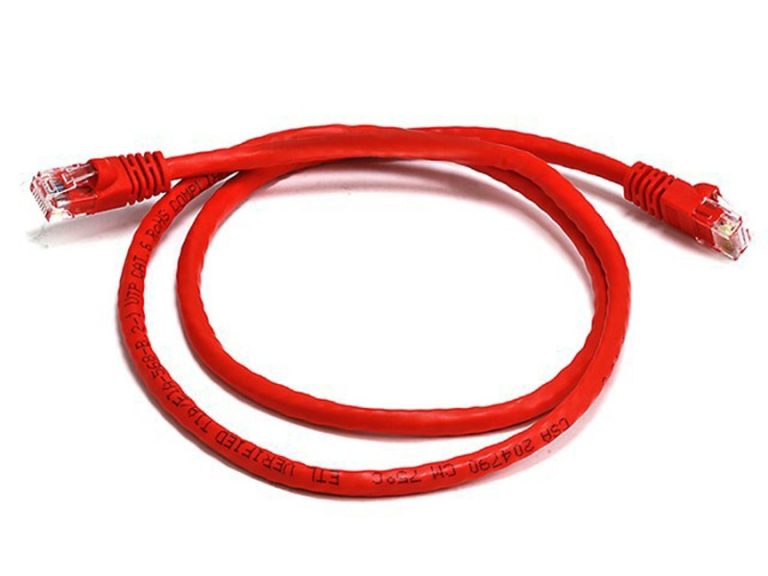 8Ware CAT6A Cable 1m - Red Color RJ45 Ethernet Network LAN UTP Patch ...