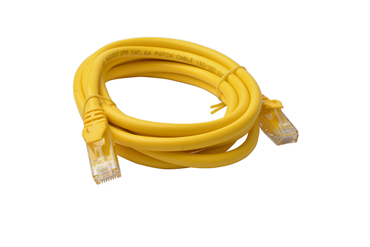 8Ware CAT6A Cable 2m - Yellow Color RJ45 Ethernet Network LAN UTP Patch ...