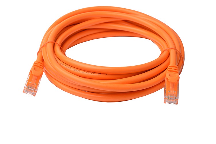 8Ware CAT6A Cable 5m - Orange Color RJ45 Ethernet Network LAN UTP Patch ...