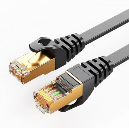 8Ware CAT7 Cable 1m - Black Color RJ45 Ethernet Network LAN UTP Patch ...