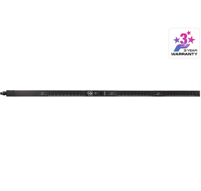 Aten 32A 30-Outlet 3-Phase Metered eco PDU with Dual Ethernet port ...