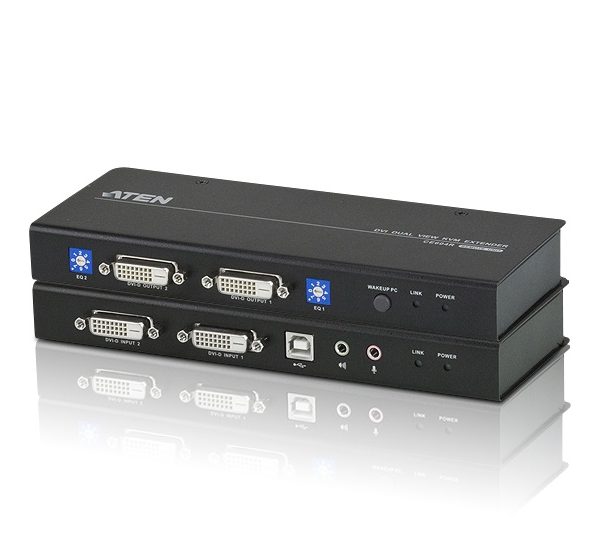 Aten 2-Port USB-C DisplayPort Hybrid Cable KVM Switch | Free Shipping