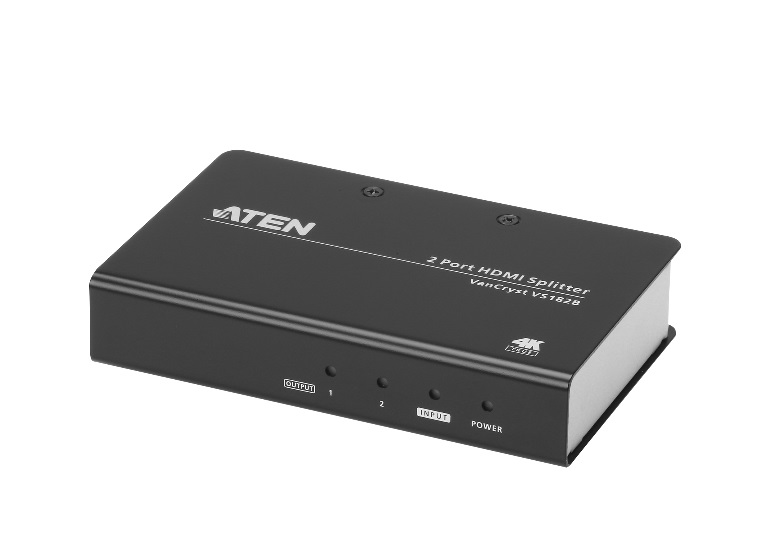 Aten Video Splitter 2 Port HDMI True 4K Splitter, HDCP 2.2. Support HDR ...