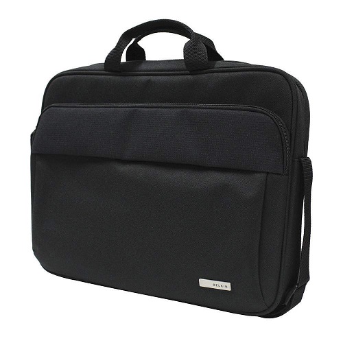 Belkin 15.6' Simple Toploader Laptop Bag - Black (F8N657), Comfortable ...