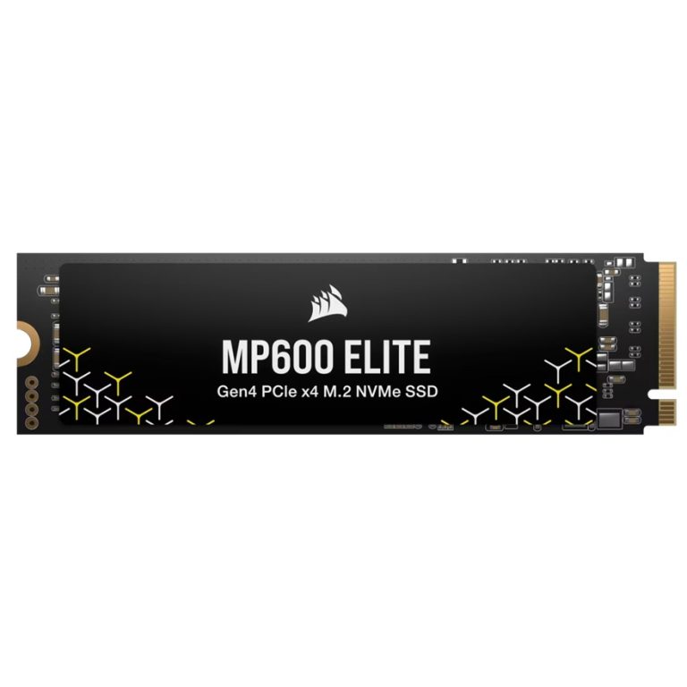 Corsair MP600 ELITE 1TB PCIe Gen4 x4 NVMe 1.4 M.2 SSD, M.2 2280, PCIe 4 ...
