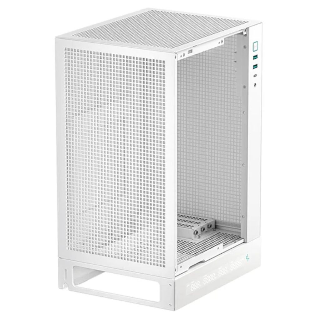DeepCool CH170 DIGITAL WHT ITX Case, Digital Status Display, Extremely ...