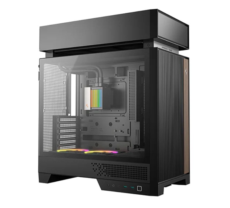 DeepCool CL6600 Innovative Compamentalized Compact ATX Case, Pre ...