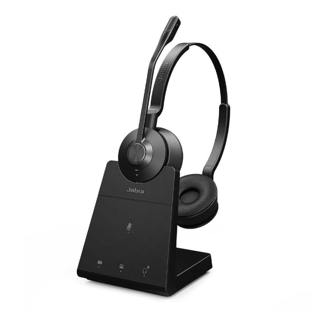 Jabra Engage 45 SE Stereo DECT Headset, Deskphone calls, Sound like a ...