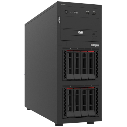 LENOVO ThinkSystem ST50 V3, Xeon E-2478 8C 80W 2.8GHz, 1x 16GB, 1x500W ...