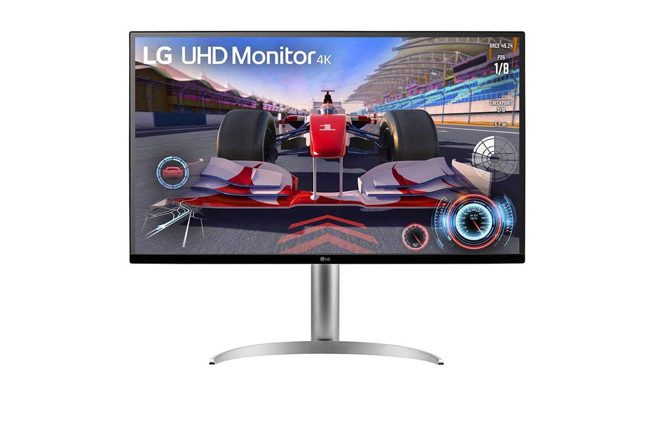 LG 31.5' UHD 4K Monitor with 144Hz via HDMI 2.1, HDR10, DCI-P3 90%, USB ...