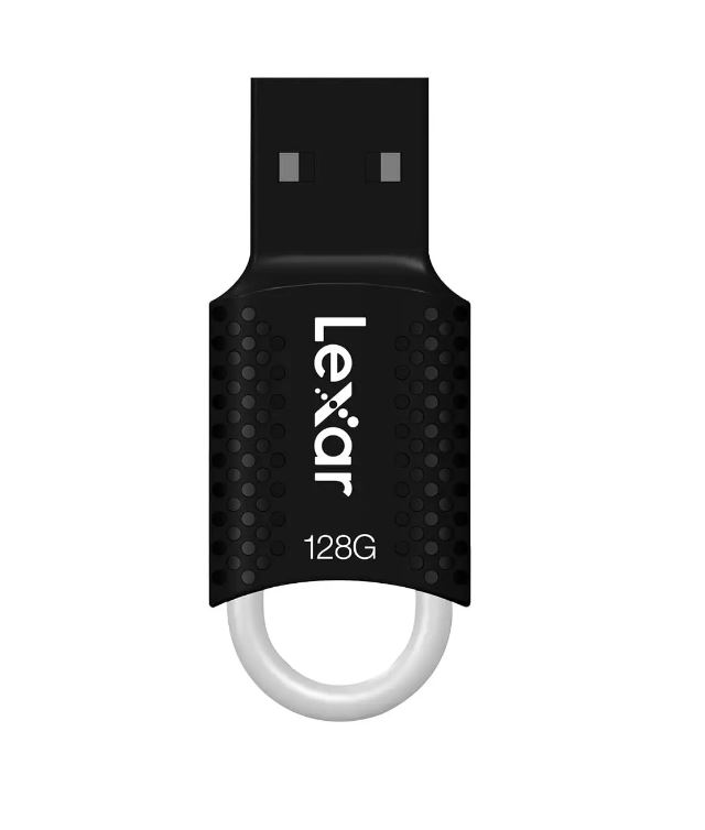 Lexar V40 128GB JumpDrive® USB 2.0 Flash Drive Plug-and-Play Design PC ...