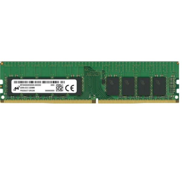 Micron 16GB (1x16GB) DDR4 RDIMM 3200MHz CL22 1Rx4 ECC Registered Server ...