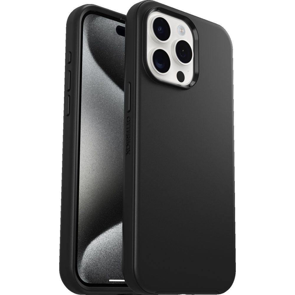 OtterBox Symmetry Apple iPhone 15 Pro Max (6.7') Case Black - (77-92631 ...
