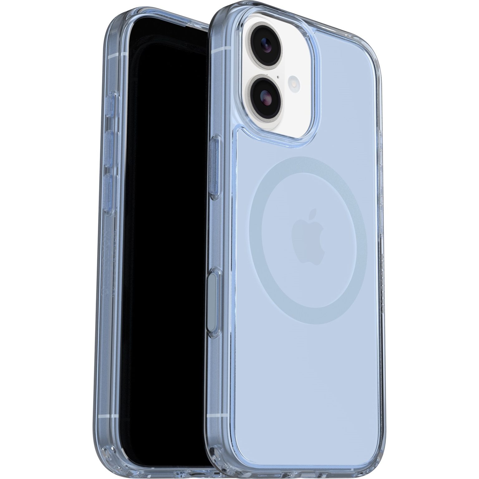 OtterBox Symmetry Clear MagSafe Apple iPhone 17 (6.3') Case Blue Bliss ...