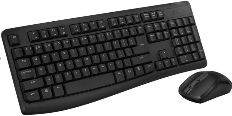 RAPOO X1800Pro Wireless Mouse & Keyboard Combo - 2.4G, 10M Range ...