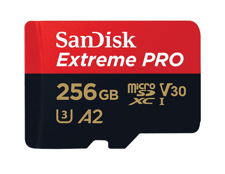SanDisk 256GB Extreme PRO Memory Card 170MB/s Full HD & 4K UHD Class 30 ...