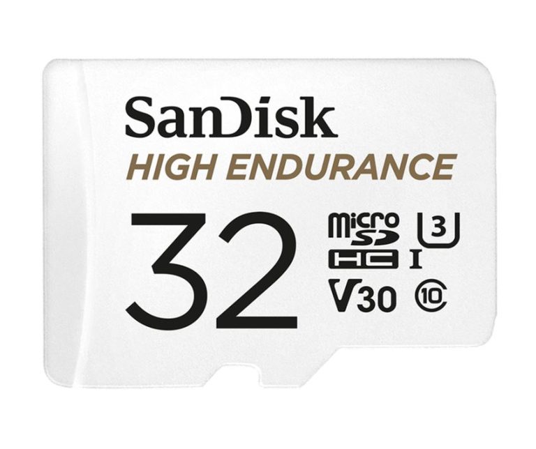 SanDisk High Endurance 32GB microSD 100MB/s 40MB/s 2.5K hrs 4K UHD C10 ...