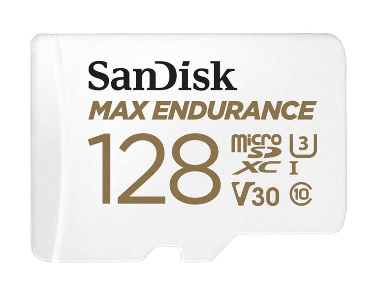 SanDisk Max Endurance 128GB microSD 100MB/s 40MB/s 20K hrs 4K UHD C10 ...
