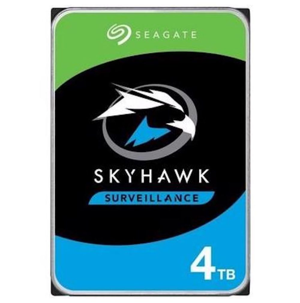 Seagate 4TB 3.5' SkyHawk 256MB SATA3 Surveillance Optimized, NVR Ready, ImagePerfect, RVS HDD ...