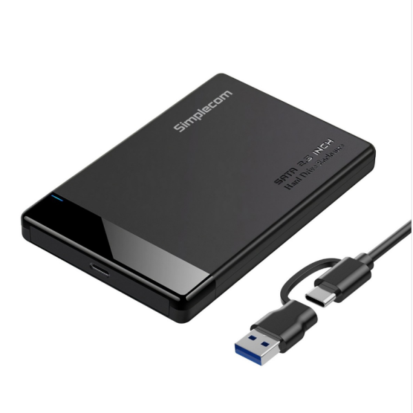 Oxhorn USB 3.0 USAP 2.5″ SATA HDD SSD Enclosure BlueUSB3.0 Cable ...