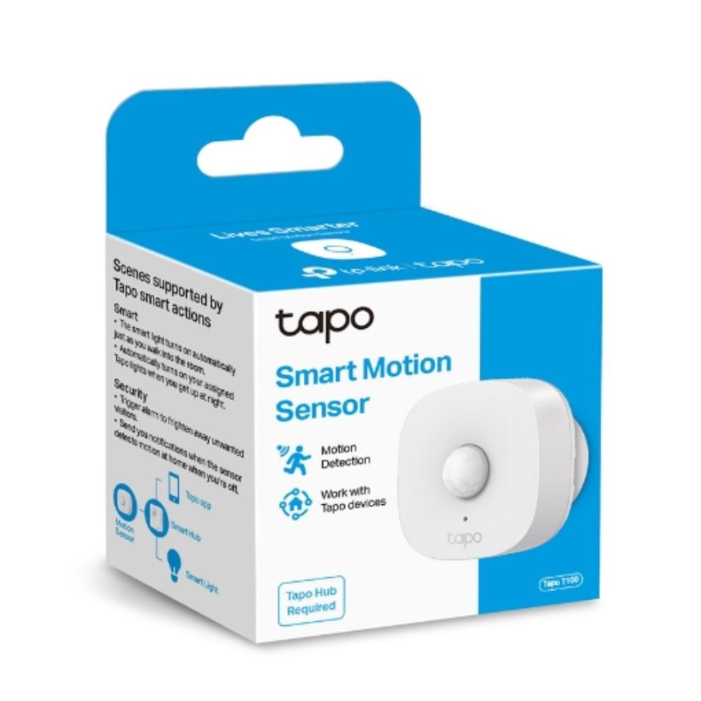 TP-Link Tapo Smart Motion Sensor, Wide Range Detection, Motion ...
