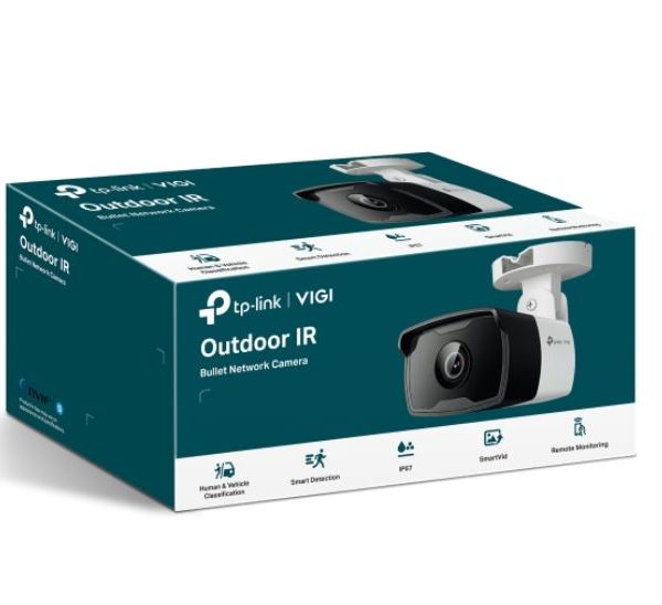 TP-Link VIGI 4MP C340(4mm) Outdoor Full-Colour Bullet Network Camera ...