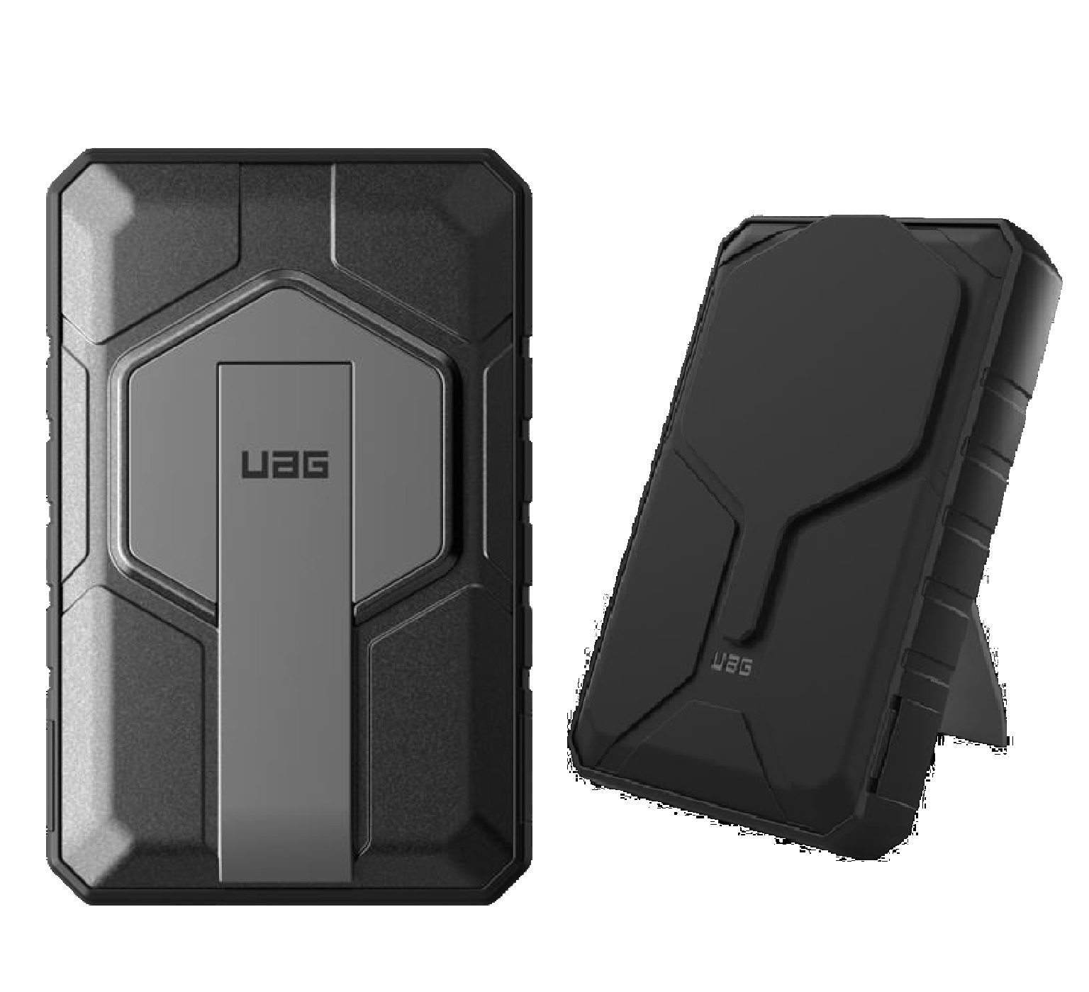 UAG Rugged Wireless Power Bank 10k mAh + Stand - Black/Grey ...