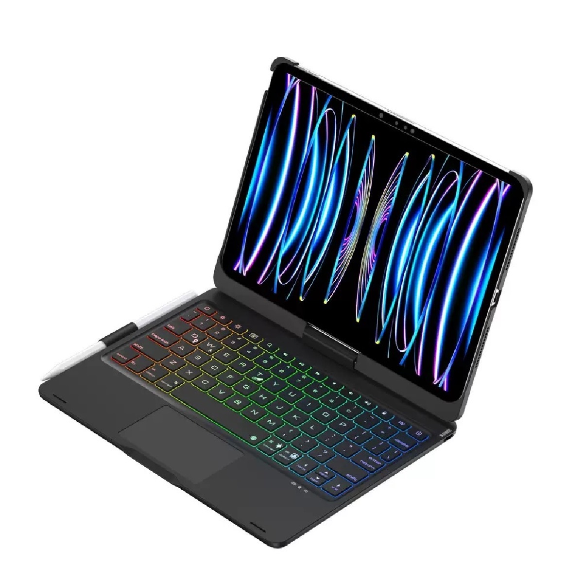 USP Rugged Apple iPad Air (M3/M2) (13') Keyboard with Case Black - 360 ...