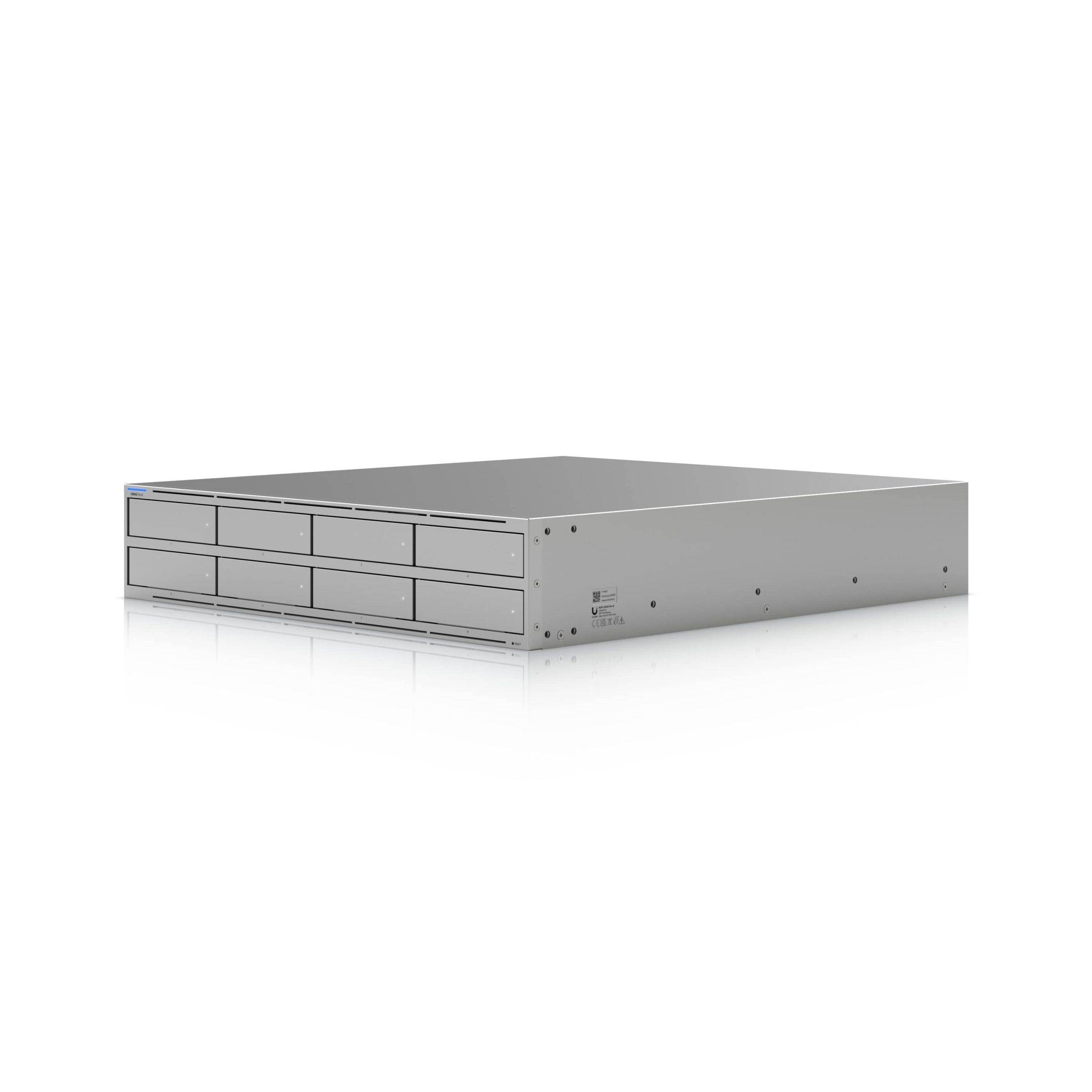 Ubiquiti UNAS Pro 8,2U Rack-Mount NAS,8 × 2.5/3.5' HDD Bays(SSD trays ...