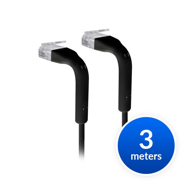 Ubiquiti UniFi Patch Cable Outdoor 8M Black, Single Unit All-weather ...