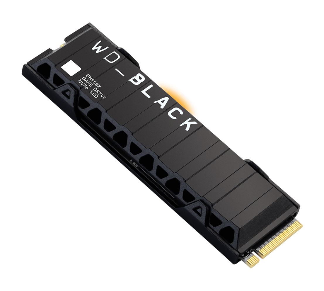 Western Digital WD Black SN850X 2TB Gen4 NVMe SSD Heatsink for PS5 ...