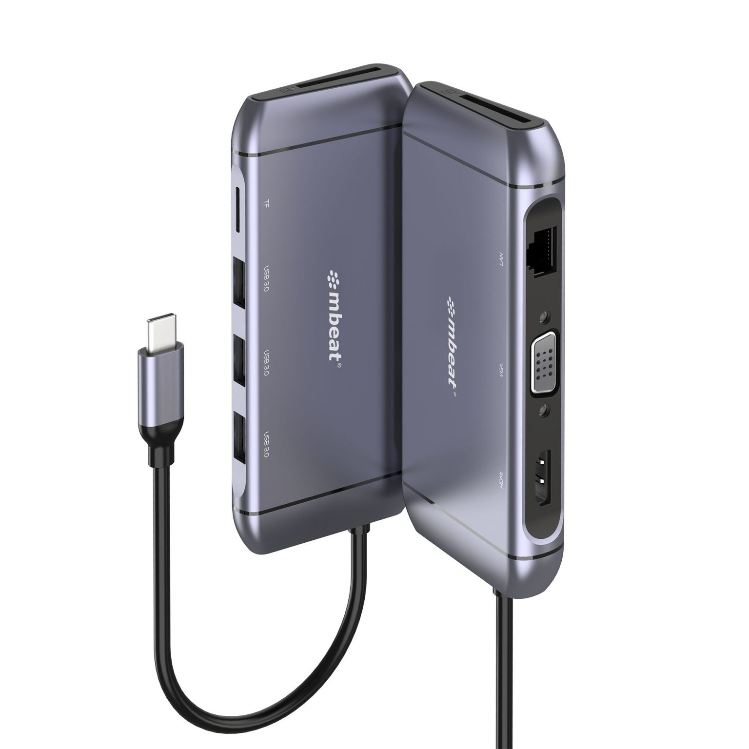 mbeat® Elite X9 9-in-1 Multifunction USB-C Docking Station 1x HDMI, 1x ...