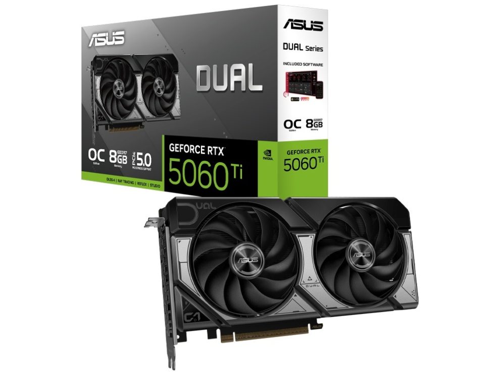ASUS nVidia GeForce PRIME-RTX5060TI-O8G RTX 5060 Ti 8GB GDDR7 OC ...